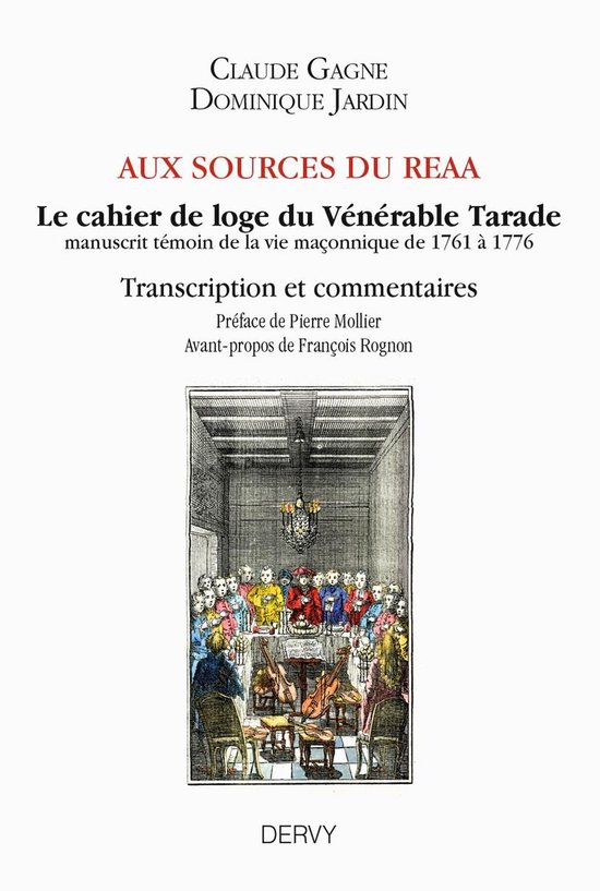 Aux sources du REAA - Le cahier de loge du Vénérable Tarade (ebook ...