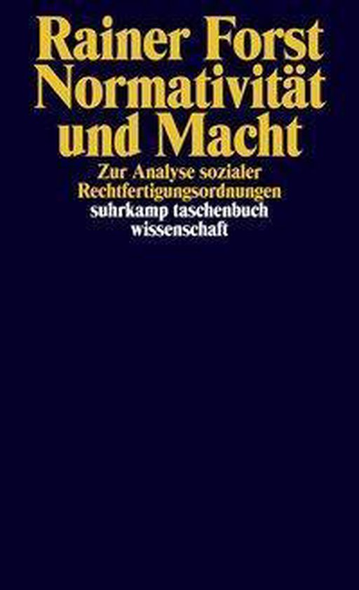 Normativität und Macht (ebook), Rainer Forst | 9783518738580 | Boeken | bol.com