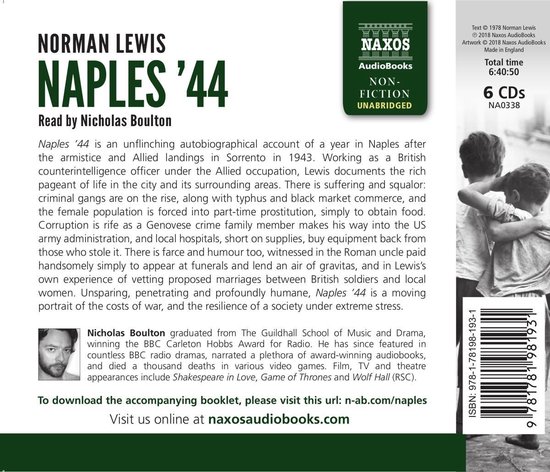 Naples '44, Norman Lewis | 9781781981931 | Boeken | bol.com