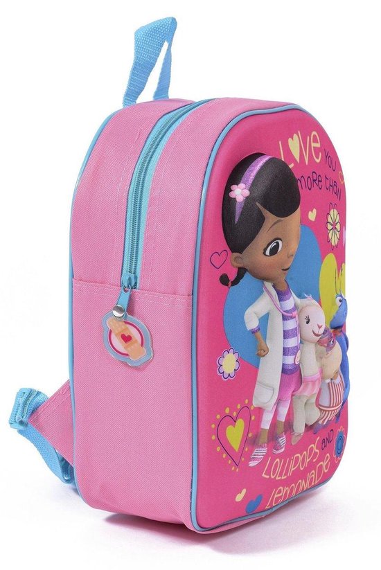 Doc McStuffins 3D Rugzak Rugtas School Tas 2-5 Jaar | bol.com