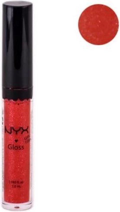 NYX Girls Round Lipgloss - Frosted Red | bol
