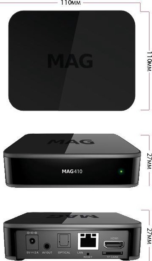 MAG 410 mediaplayer | bol.com