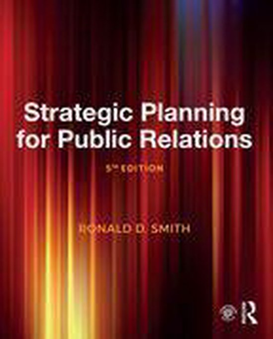 Strategic Planning for Public Relations (ebook), Smith | 9781351983372 ... Strategic Planning for Public Relations (ebook), Smith | 9781351983372 ...