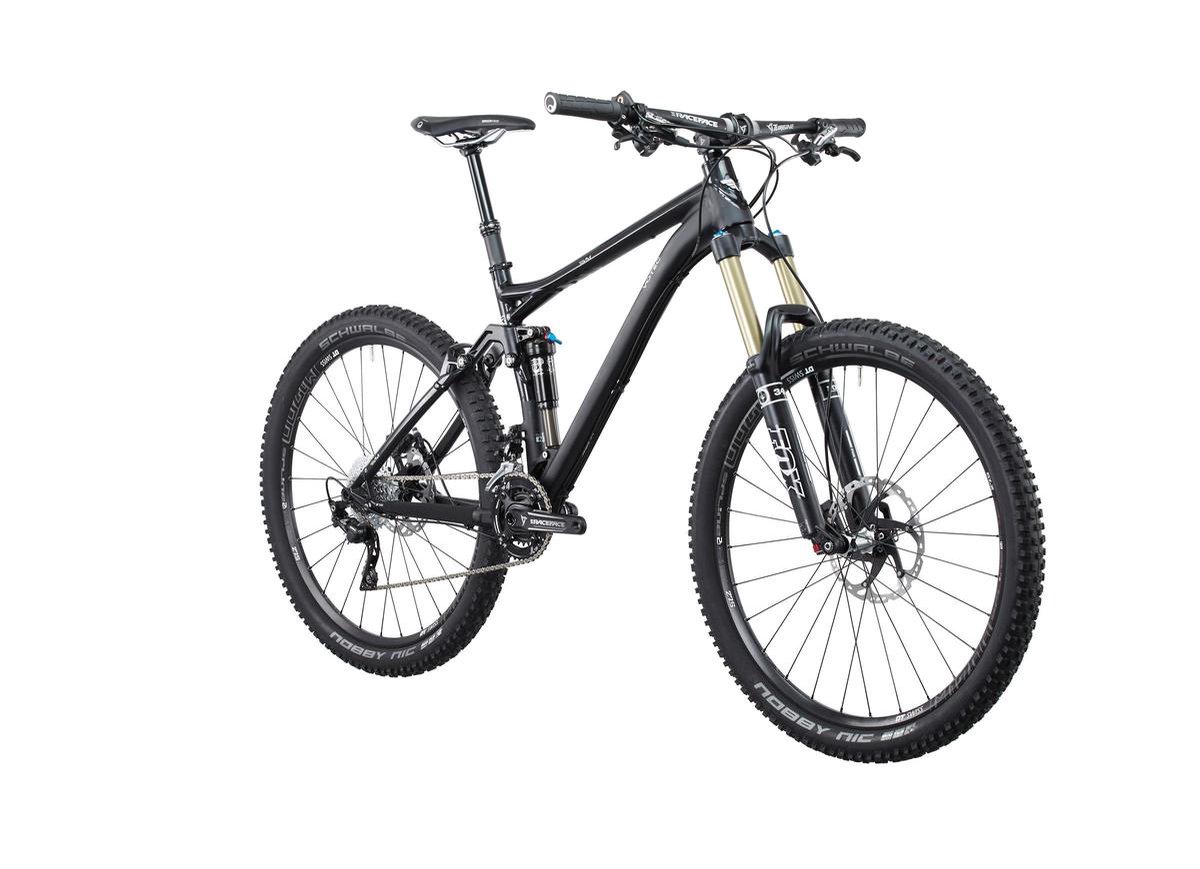 VOTEC VM full-suspension mountainbike Pro 27.5 zwart Framemaat 45 cm ...