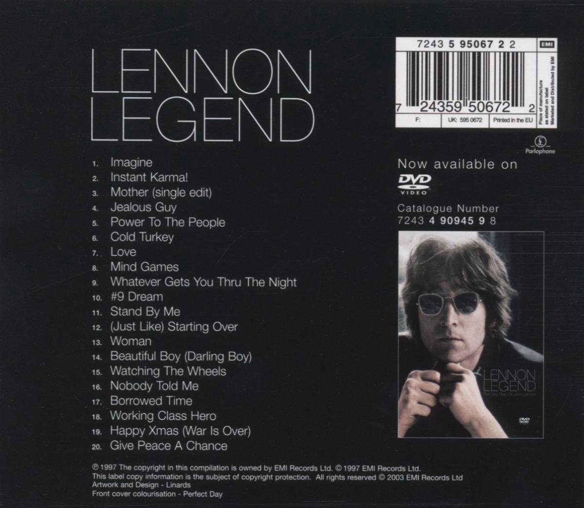 Legend - The Very Best Of, John Lennon | CD (album) | Muziek | bol.com