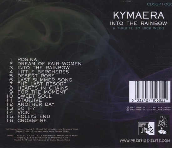 Into The Rainbow, Kymaera | Muziek | bol