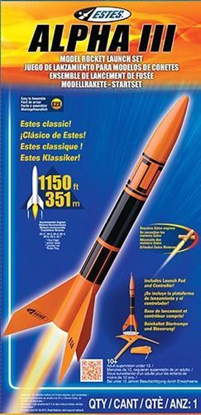 Estes ALPHA III lanceerset | bol