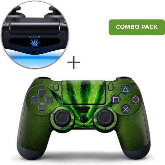 Weed 420 Combo Pack - PS4 Controller Skins PlayStation Stickers | bol.com