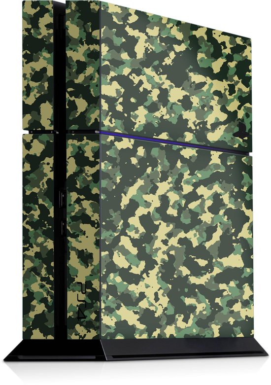 Playstation 4 Console Skin Camo Groen | bol.com