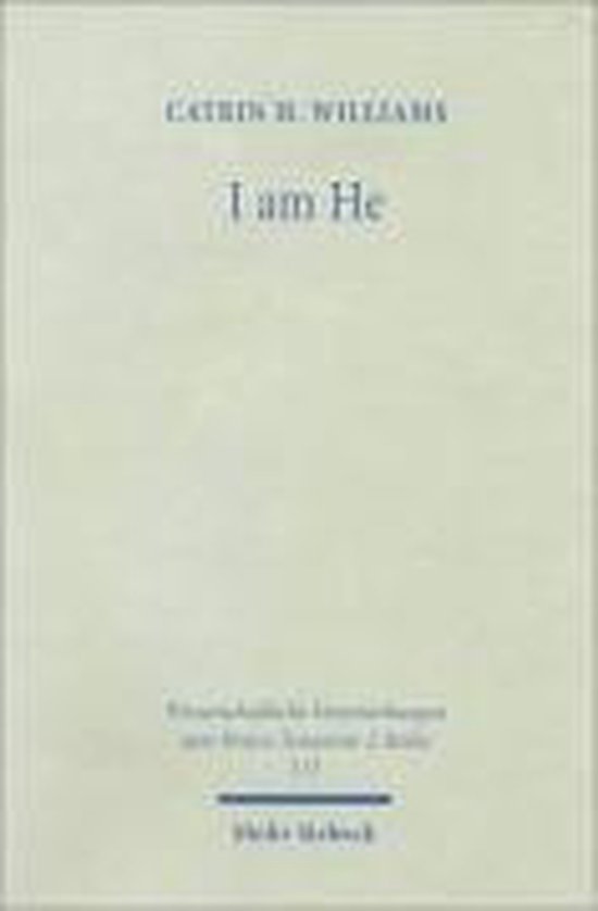 I am He | 9783161470981 | Catrin H. Williams | Boeken | bol.com