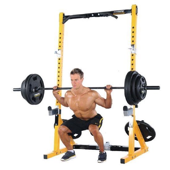 Half Rack Powertec WB-HR - Yellow | bol