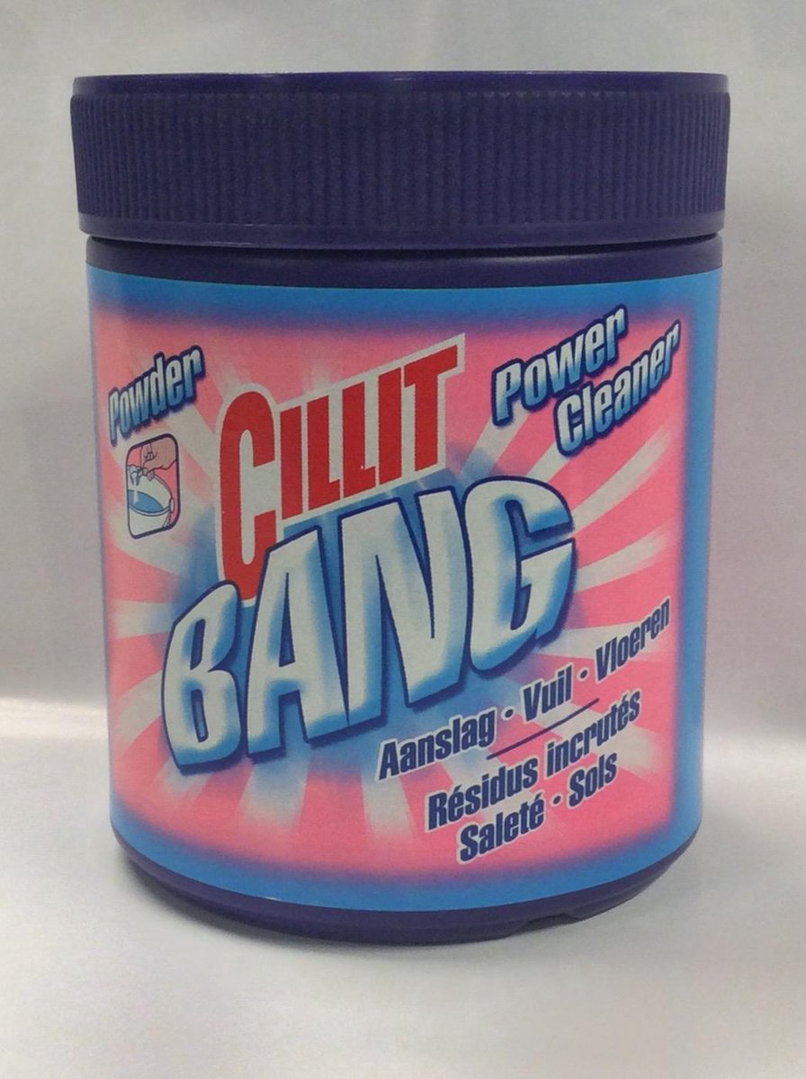 Cillit Bang power cleaner powder - schoonmaakmiddel - aanslag - vuil ...