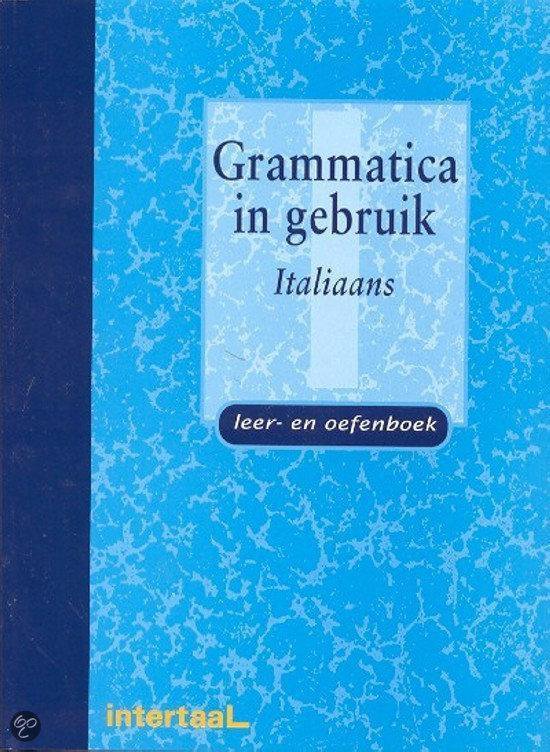 Grammatica in gebruik - Italiaans | 9789054512646 | S. Simula | Boeken ...