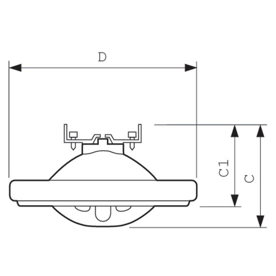 Philips Masterline 111 G53 12V 60W 45D EcoBoost 14743 | bol