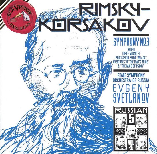 Rimsky-Korsakov: Symphony No. 3; Sadko; Overtures, Evgeny Svetlanov ...