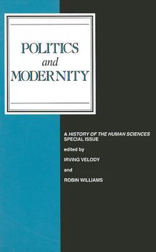 Politics and Modernity | 9780803988262 | Velody | Boeken | bol.com