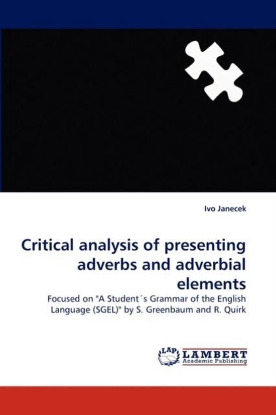 Critical analysis of presenting adverbs and adverbial elements ...