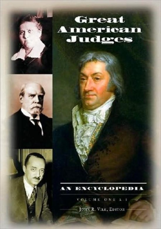 Great American Judges | 9781576079898 | John R Vile | Boeken | bol.com