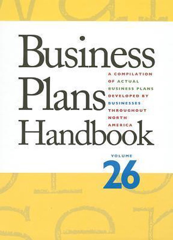 Business Plans Handbook | 9781414468389 | Boeken | bol.com