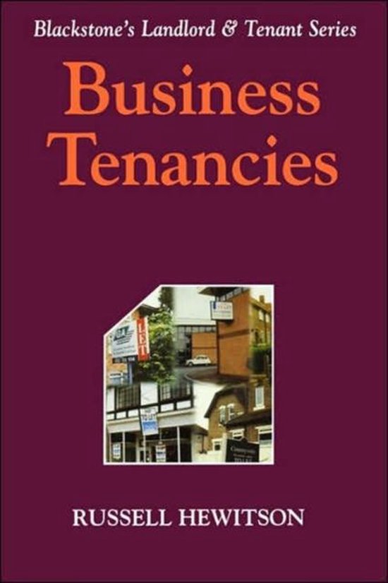 Blackstone's Landlord and Tenant Series- Landlord and Tenant Series ...