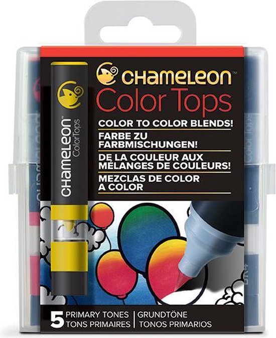 Chameleon 5-Color Tops Primary Tones Set 3 | bol.com