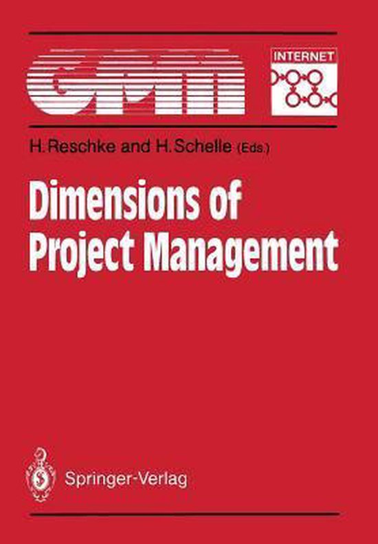 Dimensions of Project Management | 9783540531579 | Boeken | bol.com