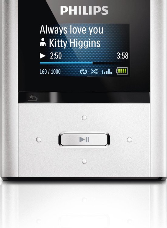 Philips GoGear Raga 2 GB - Zilver | bol.com