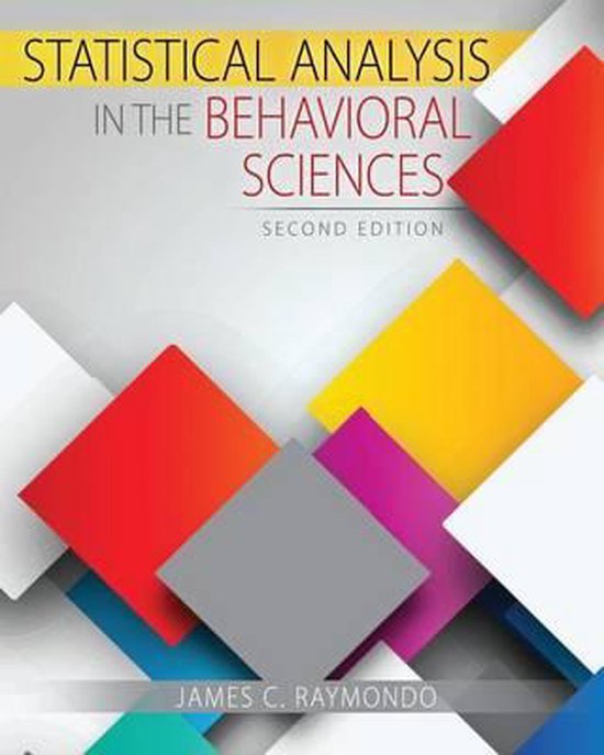 Statistical Analysis in the Behavioral Sciences | 9781465269676 | James ...