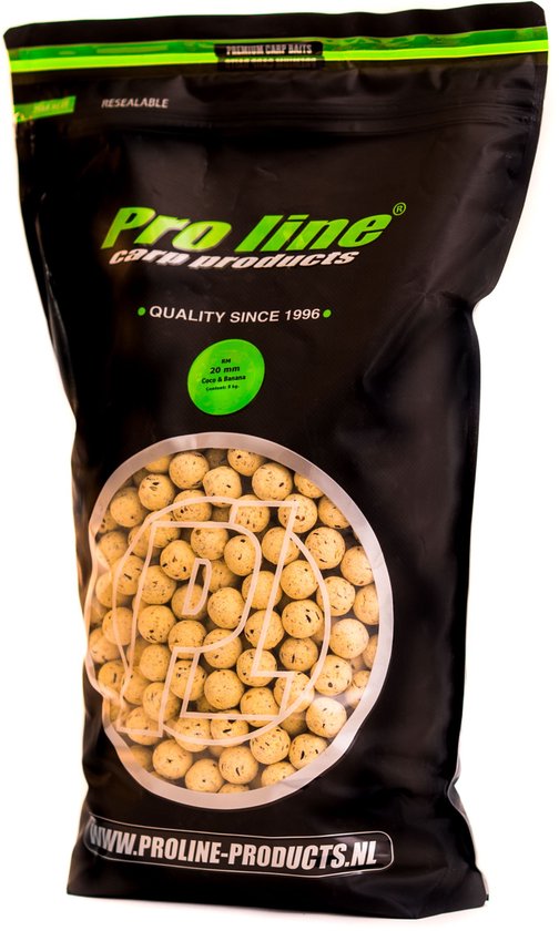 Pro Line Coco Banana - Boilie - 20mm - 5kg | bol
