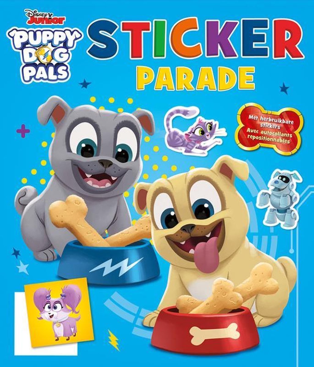 Kids-n-fun | Kleurplaat Puppy Dog Pals Cat Hissy