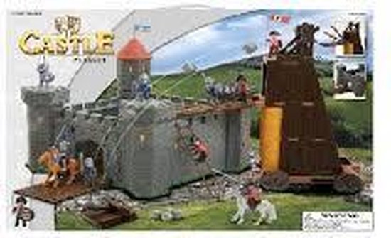 grote kasteel playset met figuren en toebehoren | bol