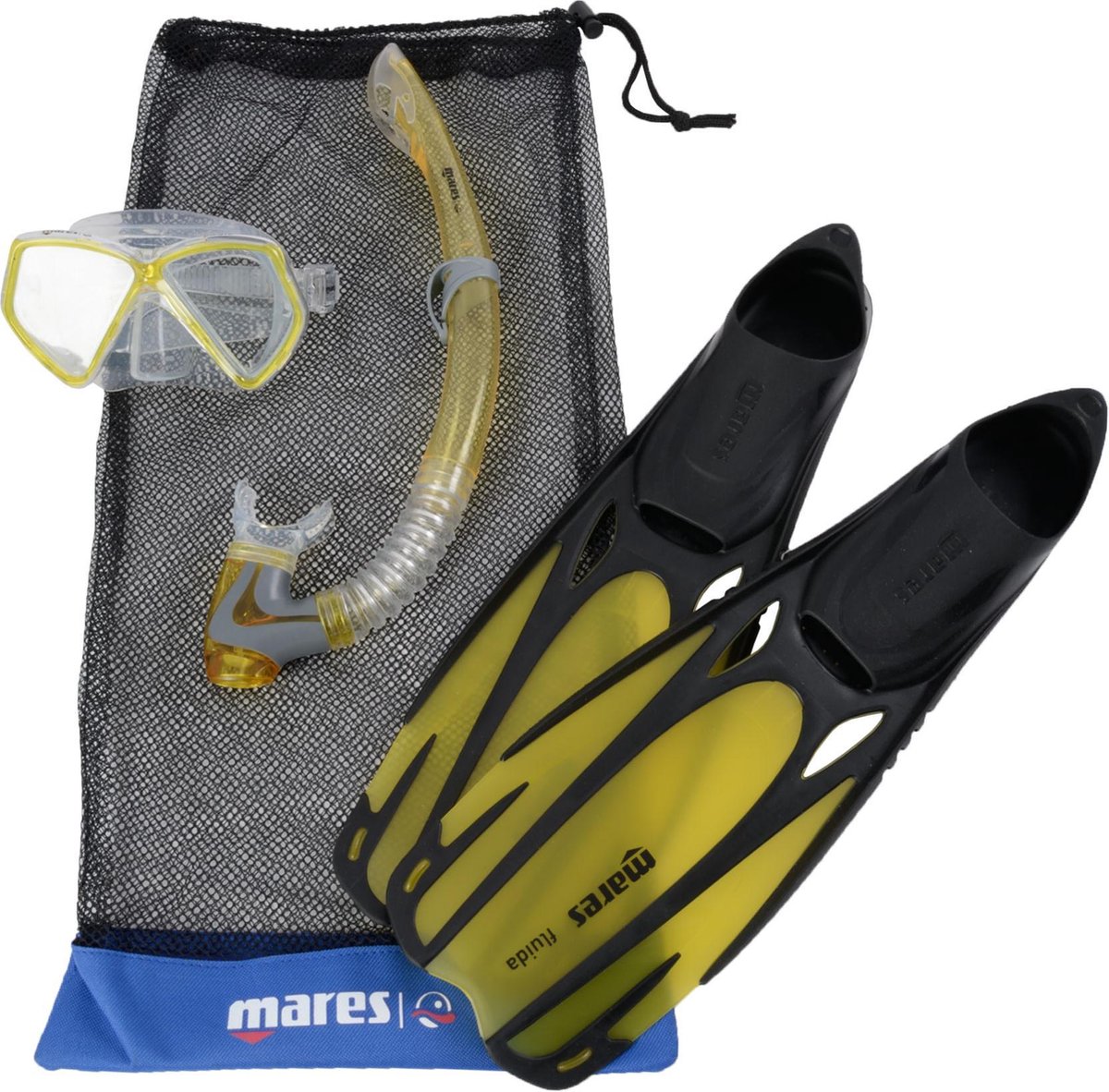 Mares Fluida Pirate Set - Geel - Maat 34-35 | bol.com