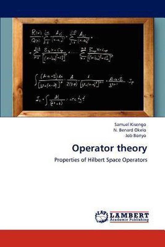 Operator Theory | 9783846532522 | Samuel Kisengo | Boeken | bol.com