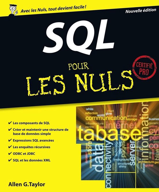 SQL Pour les Nuls (ebook), Allen G. Taylor | 9782754060172 | Boeken ...