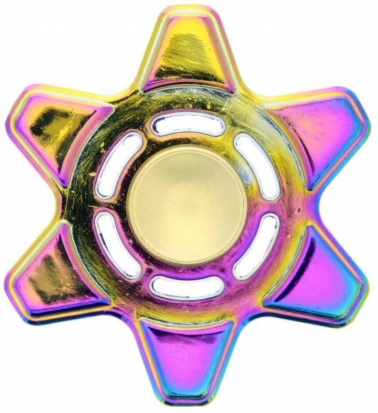 Metallic Star Fidget Spinner | bol.com