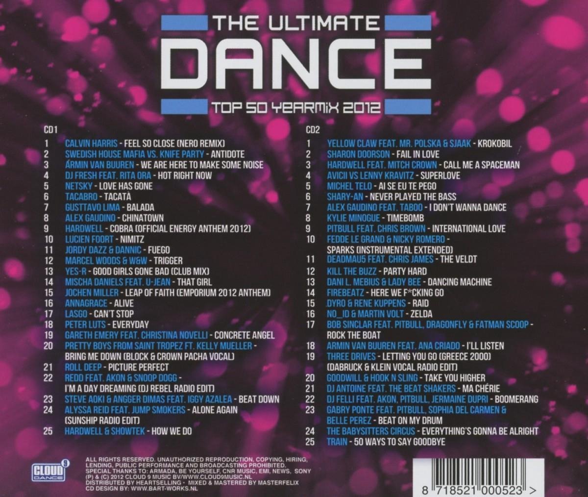 Various Artists - The Ultimate Dance Top 100 - 2012, various artists ...