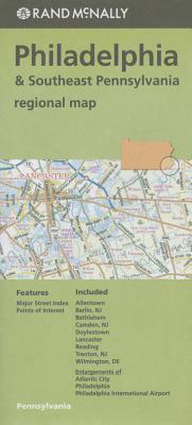 Folded Map Philadelphia/Se Pa Regional, Rand McNally | 9780528008146 ...
