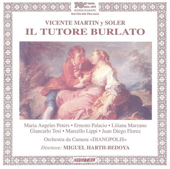 Soler: Il Tutore Burlato, V. Martin Y Soler | CD (album) | Musique | bol