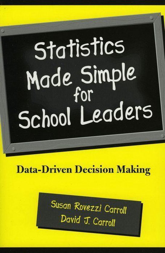 Statistics Made Simple for School Leaders (ebook), Susan Rovezzi ...