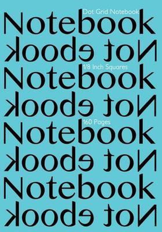 Dot Grid Notebook 1/8 Inch Squares 160 Pages | bol.com