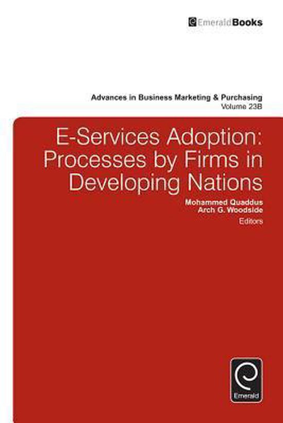 E Services Adoption Processes Firms Deve | 9781785607097 | Mohammed ...