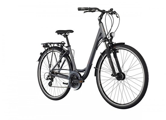 Cross Arena LS toerfiets Dames grijs Framemaat 46 cm | bol