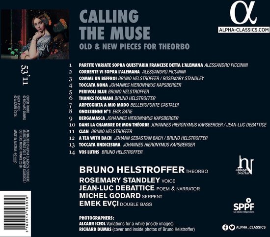 Bruno Helstroffer - Rosemary Standley - Michel God - Calling The Muse ...