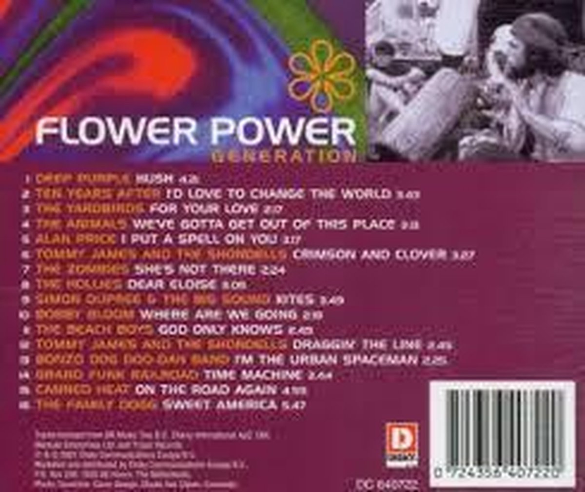 Flower Power [Disky], various artists | CD (album) | Muziek | bol.com