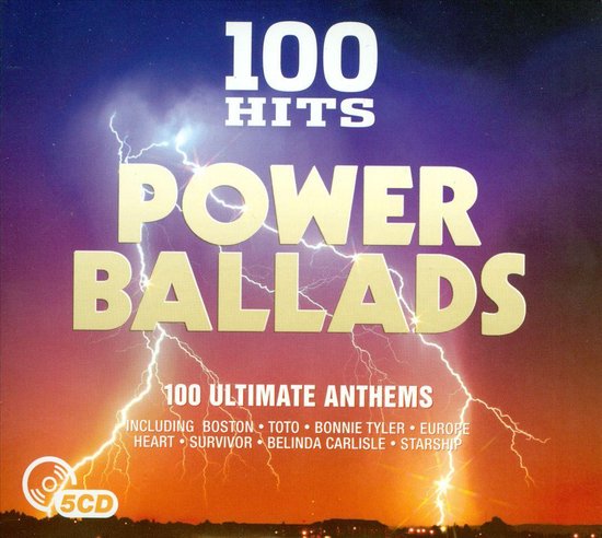 100 Hits - Power Ballads, Various | CD (album) | Muziek | bol