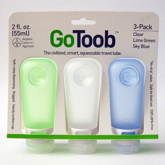 Humangear GoToob 60ml set, 3 stuks | bol