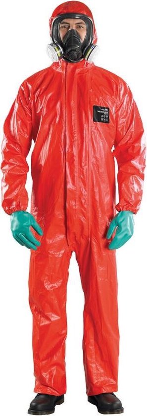Microchem CFR overall model 111 (RD96-T-00-111-00) rood maat XXL | bol.com