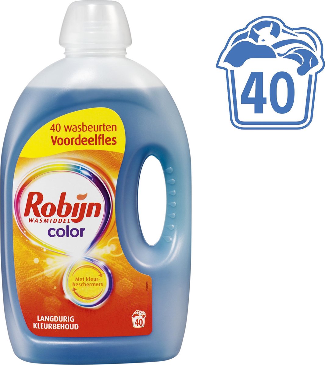 Robijn Color Vloeibaar - 40 wasbeurten - 3 lt - Wasmiddel | bol
