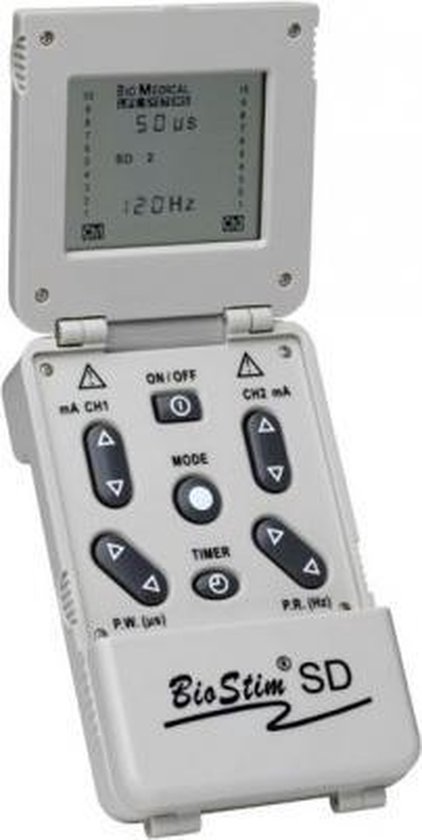 BioStim SD Pijnbehandeling TENS apparaat met Burst en SD modulatie ...