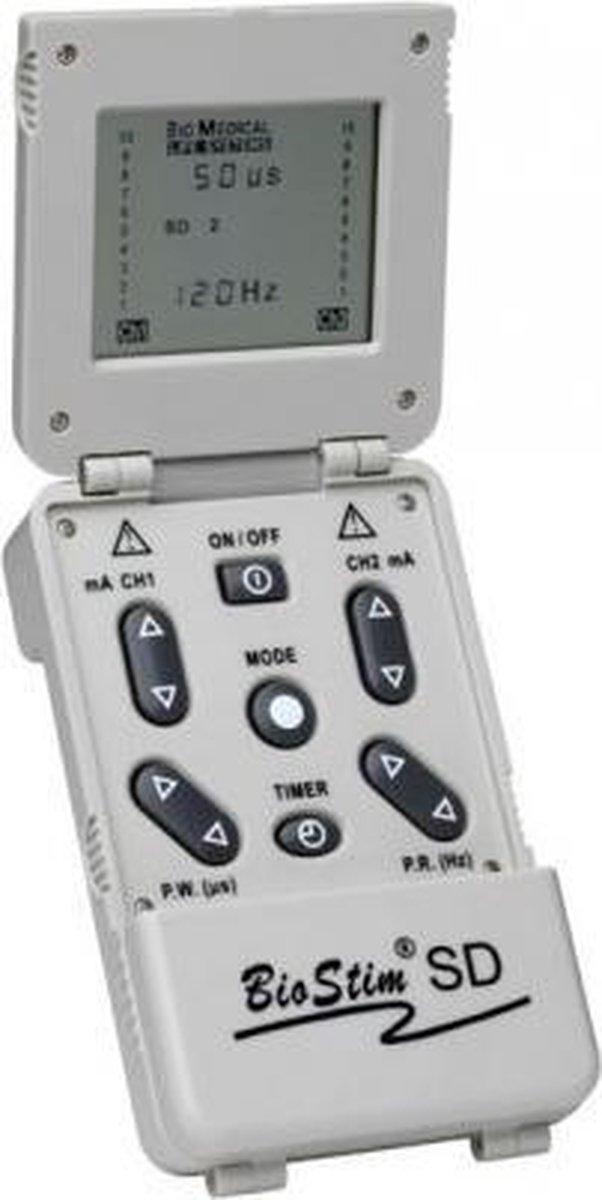 BioStim SD Pijnbehandeling TENS apparaat met Burst en SD modulatie ...